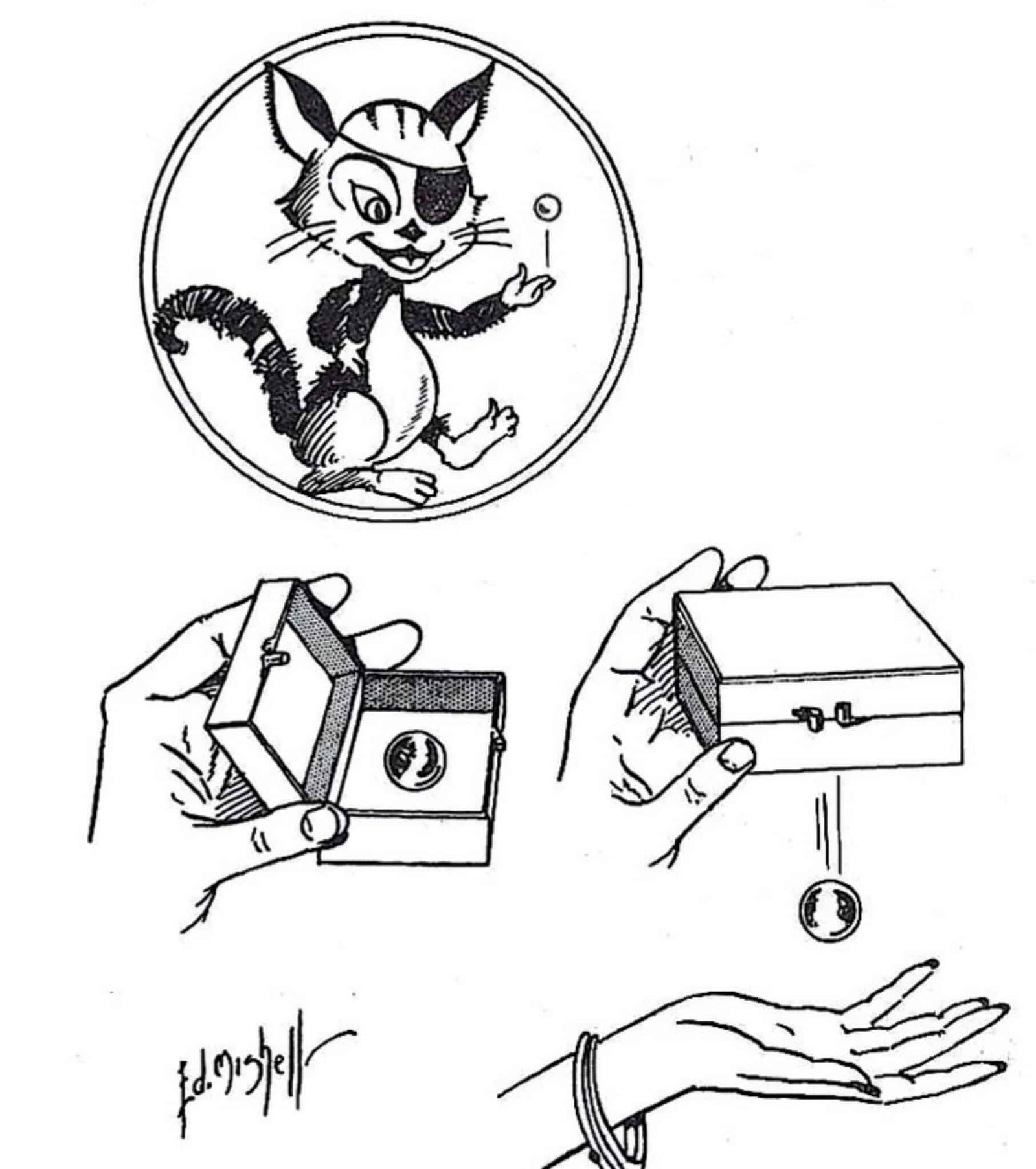 MAK Magic Cats Eye Instructions – MagicTrickCollection.com Rare ...