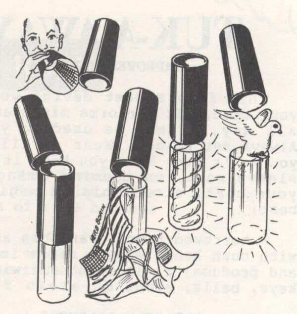 MAK Magic Dove of Peace Instructions – MagicTrickCollection.com Rare ...